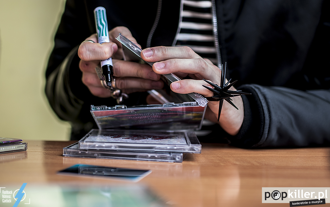 Machine Gun Kelly - fotorelacja z naszego wywiadu! | Popkiller